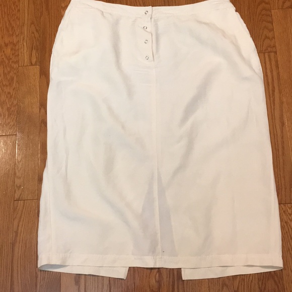 via seta | Skirts | Via Seta Silk Skirt | Poshmark